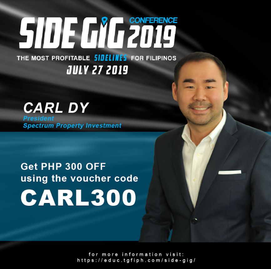 Side Gig Conference 2019 with Carl Dy – Property Guru, Carl Dy